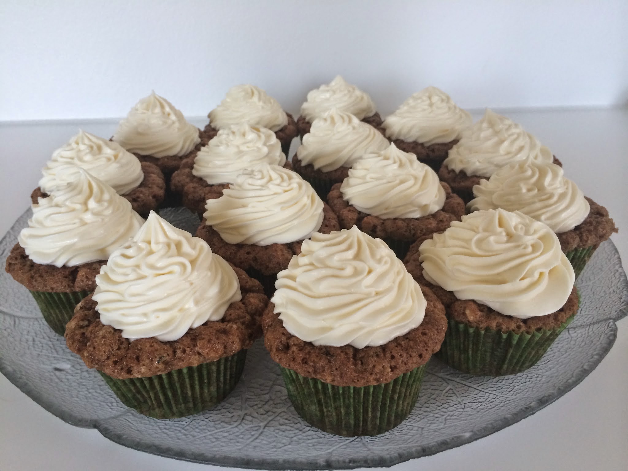 Squash cupcakes med Cream Cheese frosting – Bage-bloggen